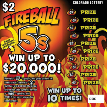 Fireball 5s | Scratch | Colorado Lottery