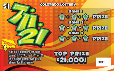 7-11-21 | Scratch | Colorado Lottery