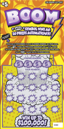 BOOM | Scratch | Colorado Lottery